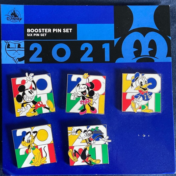 Disney | Other | Disney 22 Booster Pin Set | Poshmark